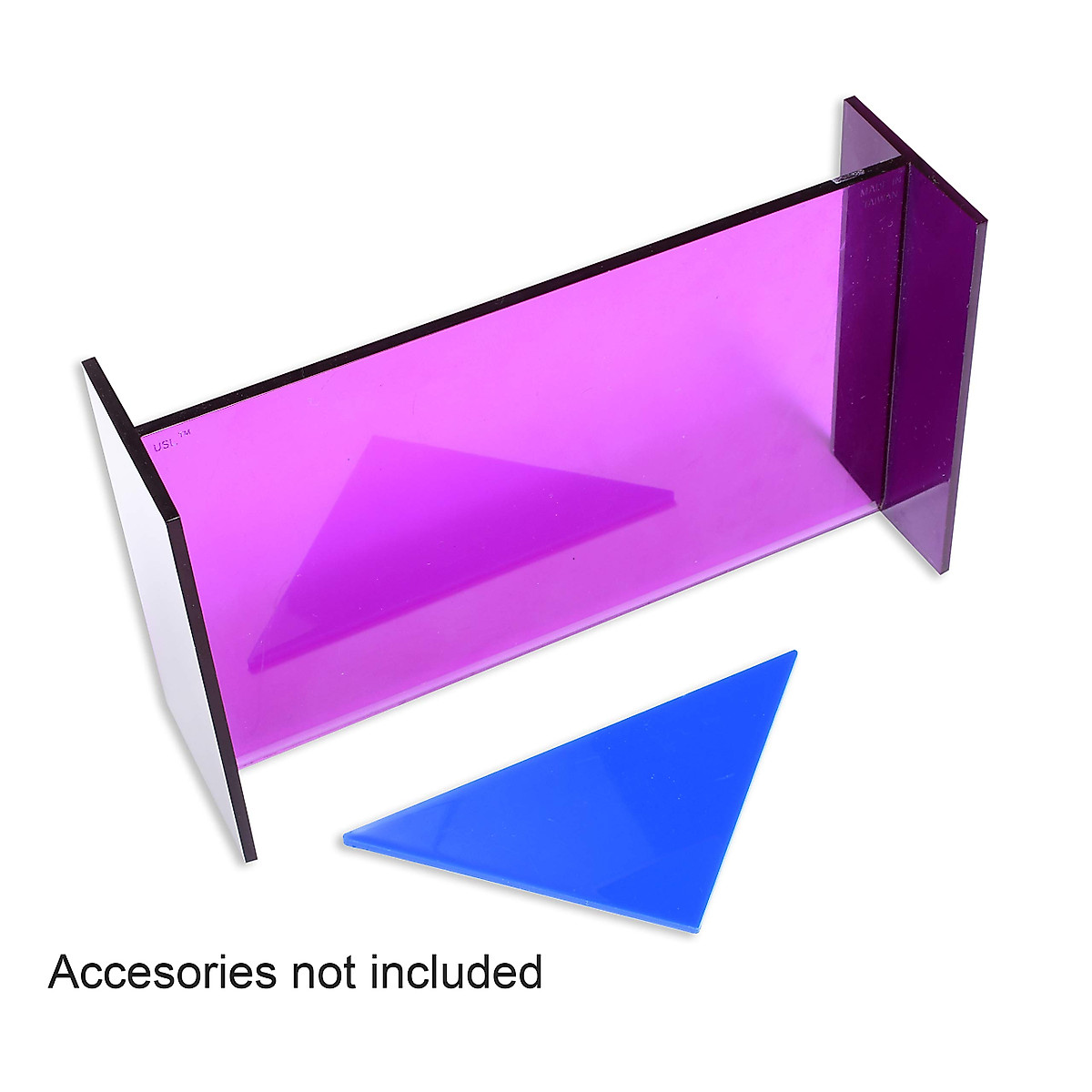LEARNING ADVANTAGE - 7706 Learning Advantage Reflective GeoMirror - Create Expert Drawings With This Easy Tracing Gadget - Mira-Style Geometry Tool - Observe Reflections, Symmetry and Congruence