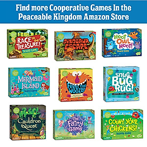 Peaceable Kingdom Gnomes at Night A Cooperative Maze Game for 2 to 4 Kids Ages 6+