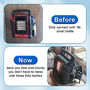 F273699 Fuel Filter Kit Replacement Compatible with Mr Heater Gas Universal Propane Portable Heater & For Buddy/Big Heaters