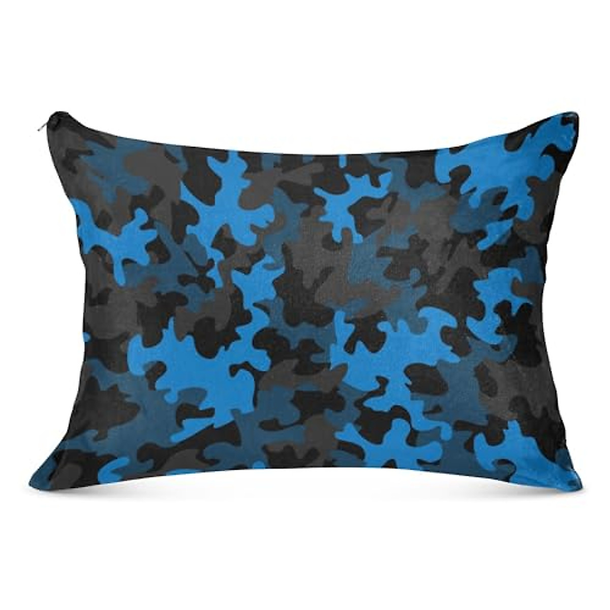 Camouflage Pillowcase for Hair and Skin Body Pillow Cover Body Pillow Case Standard Size 20"X 26" Super Soft Pillow Case with Zipper for Pillow