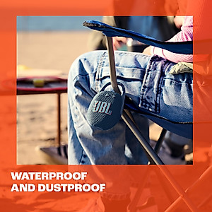 JBL Clip 5 - Ultra-PortaJBL Clip 5 - Ultra-Portable, Waterproof & Dustproof Bluetooth Speaker, Big Pro Sound with Punchy bass, Integrated Carabiner, Up to 12 Hours of Play, (Black) (Renewed)