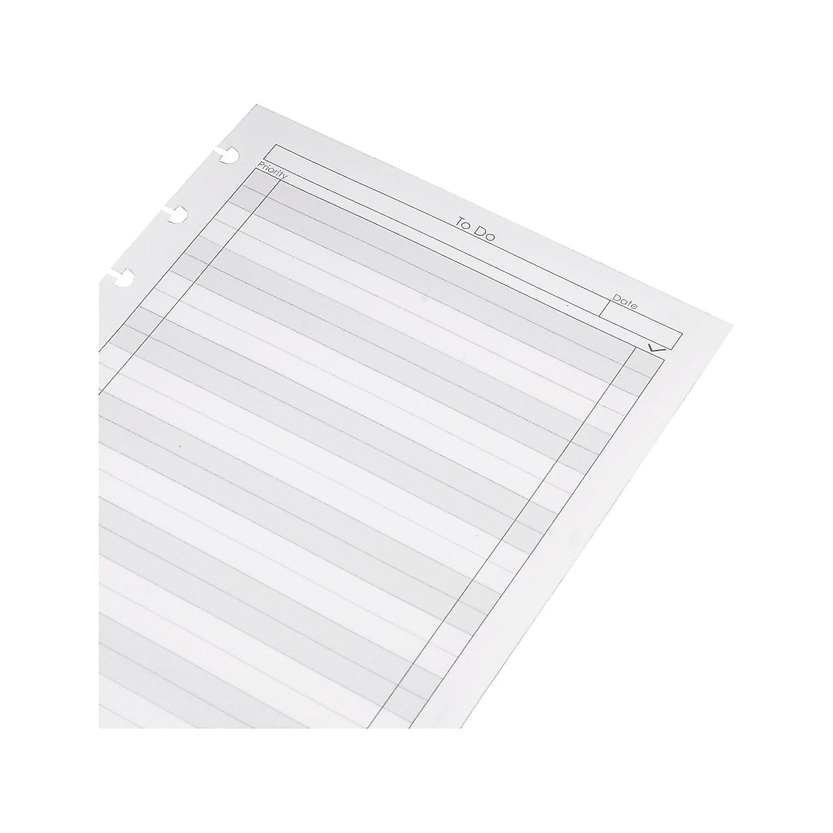 Staples? Arc "to-Do" Notebook Filler Paper, Junior-Sized, White, 50 Sheets
