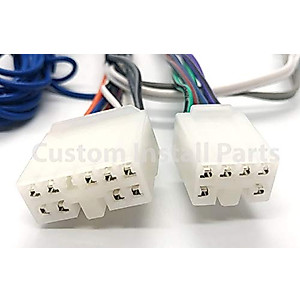 Factory Radio Amp Amplifier Interface Install Adapter Wiring Wire Harness Cable Compatible with Toyota Compatible with Scion Compatible with Subaru Vehicles - No Factory Premium Amp