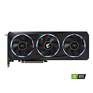 GIGABYTE AORUS GeForce RTX 3060 Ti Elite 8G (REV2.0) Graphics Card, 3X WINDFORCE Fans, LHR, 8GB 256-bit GDDR6, GV-N306TAORUS E-8GD REV2.0 Video Card