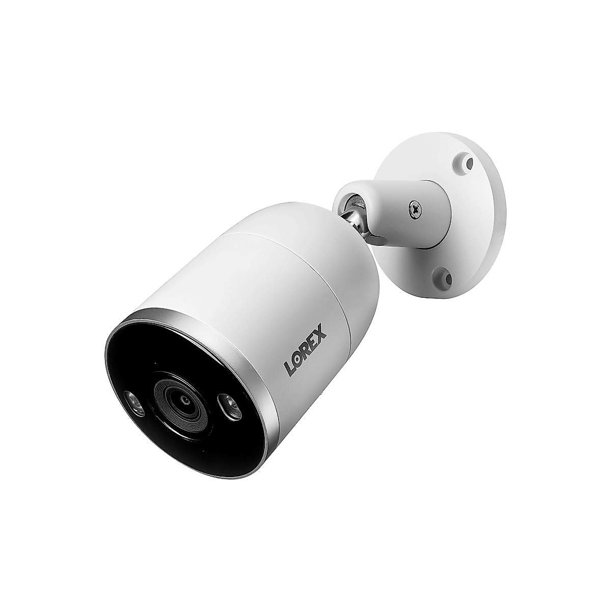 Lorex N4K3SD-1612WB 4K Smart Deterrence 16 Channel Surveillance System w/ N862A63B 4K 3TB Fusion NVR and 12 E892AB 4K Smart Deterrence Bullet Cameras