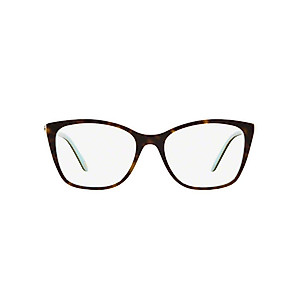 Tiffany & Co. TF2160B - 8134 Eyeglass Frame HAVANA/BLUE w/Clear Demo 54mm