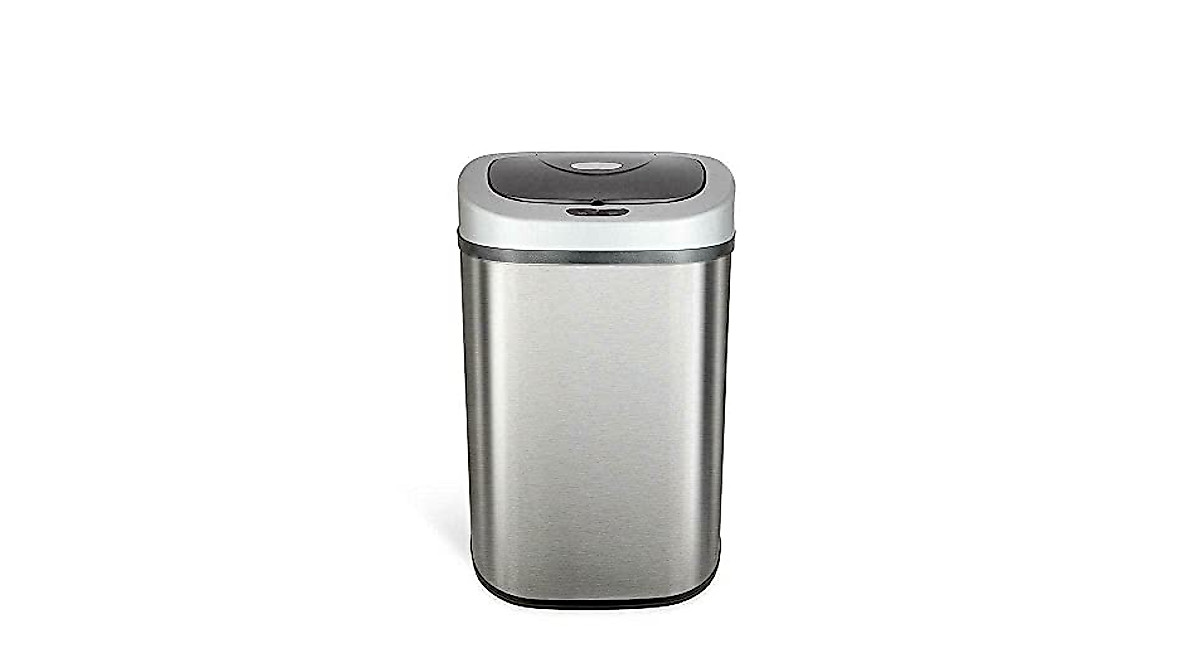 Touchless Kitchen Trash Can with Sensor & Odor Lock - 21.1 Gallon