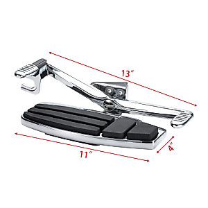 TCT-MOTORPARTS Floorboard Driver Foot Board Set Kit Brake Lever Fit For Honda Goldwing Gold Wing All 2001-2017 GL1800 & 2013-2017 F6B Models,2014-2015 Valkyrie