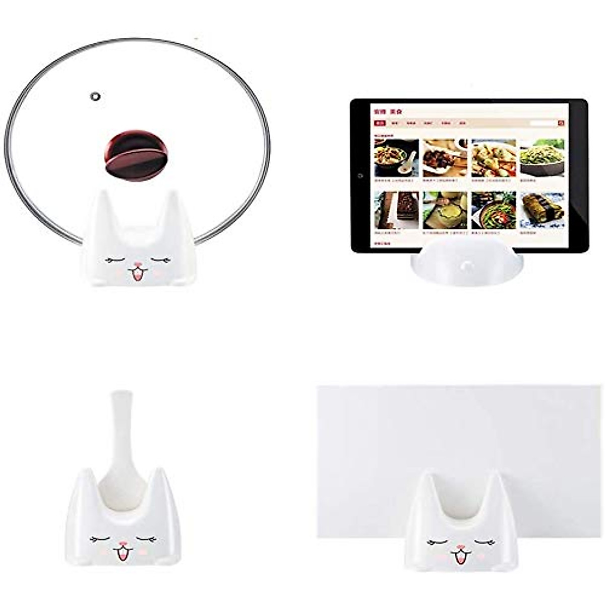 Pan Pot Clips Multi Double Layers Household Kitchen Door Back Iron Storage Rack Pan Lids Holders Nail Pot Lid Rack Storage Lid And Spoon Rack-Wall Mounted Pot Lid Rack