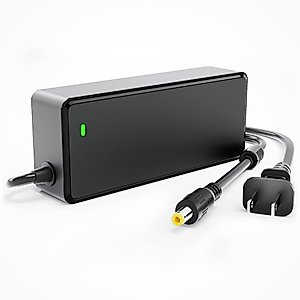 54.6V 2A eBike Charger for 48V Lithium Battery Compatible with 48V Lectric XP 1.0/2.0/3.0,Lectric XPremium, DC 5.5-2.5/2.1mm Bicycle Battery Charger Power Adapter