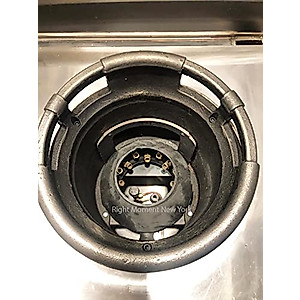 16 Tip Jet Burner with Iron Lid (Propane Gas) for Commercial Wok Range -128,000 BTU