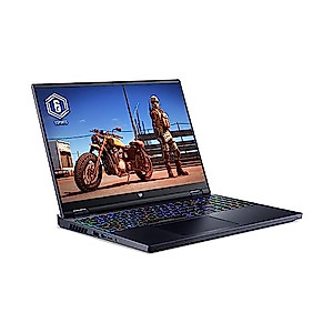 Acer Predator Helios 16 PH16-71-948L 16" WQXGA 240Hz Gaming Notebook Computer, Intel Core i9-13900HX 2.2GHz, 32GB RAM, 1TB SSD, NVIDIA GeForce RTX 4080 12GB, Windows 11 Home, Black