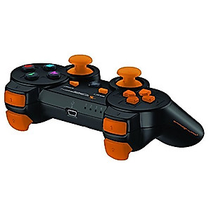 Dragonwar Shock Ultimate 17 Key Wired Computer Game Controller Gamepad with Full Vibration For PC, Compatible with Windows 10 (Updated Model)