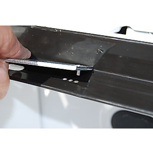 Tonno Pro Lo Roll, Soft Roll-up Truck Bed Tonneau Cover | LR-5005 | Fits 2007 - 2021 Toyota Tundra w/ Utility Track System 6' 7" Bed (78.7")