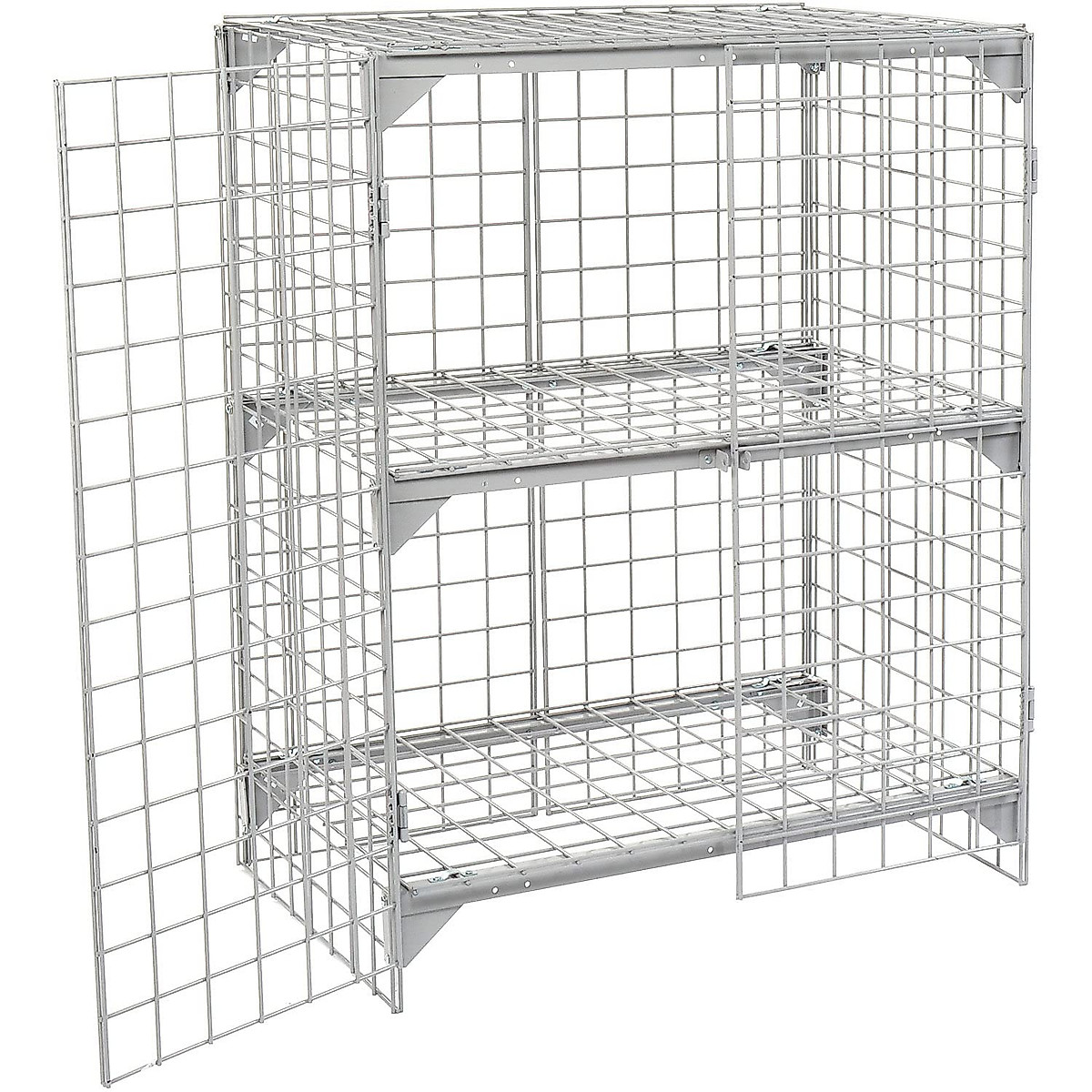 Global Industrial Wire Mesh Security Cage, 36 x 24 x 36
