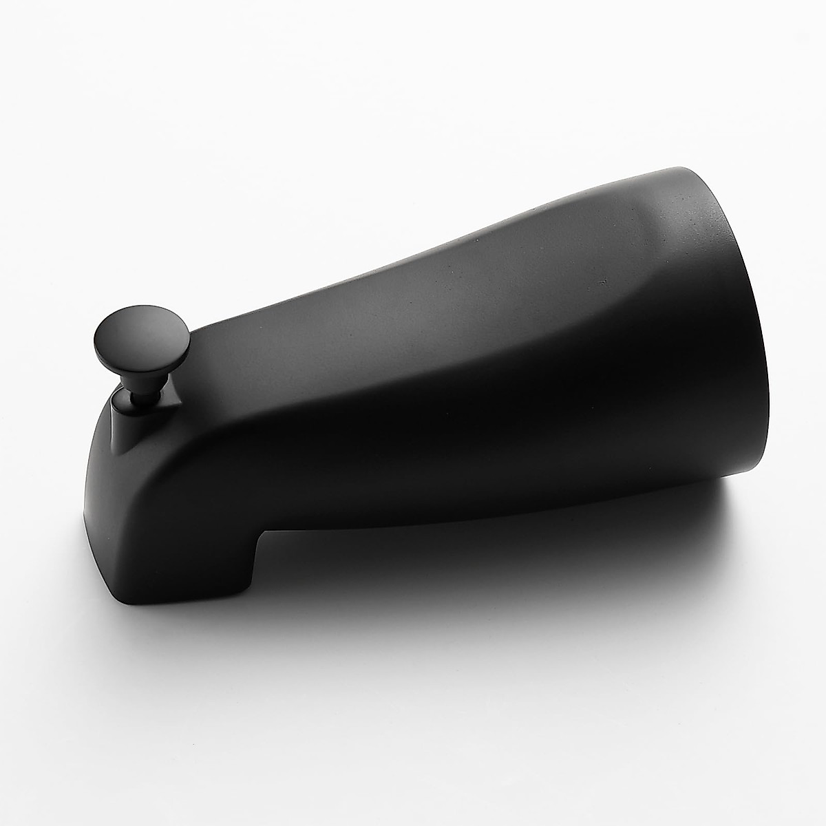 Esnbia 5.3" Slip-On Bathtub Spout, Matte Black