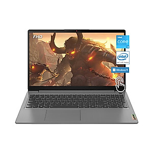 Lenovo Ideapad 15.6" HD Laptop, Athlon Silver 3050U (Beats i3-1005G1) Dual-core Processor, 8GB RAM, 128GB SSD, WiFi, Webcam, Bluetooth, Win 11 S, Cloud Grey, TGC Accessories