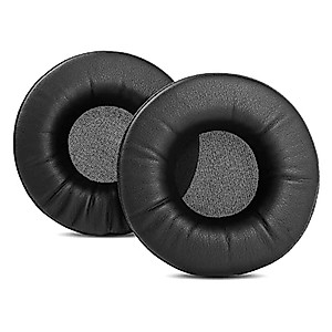 TaiZiChangQin Ear Pads Cushion Memory Foam Replacement Compatible with Beyerdynamic Custom One Pro Plus Headphone (Protein Leather Earpads)