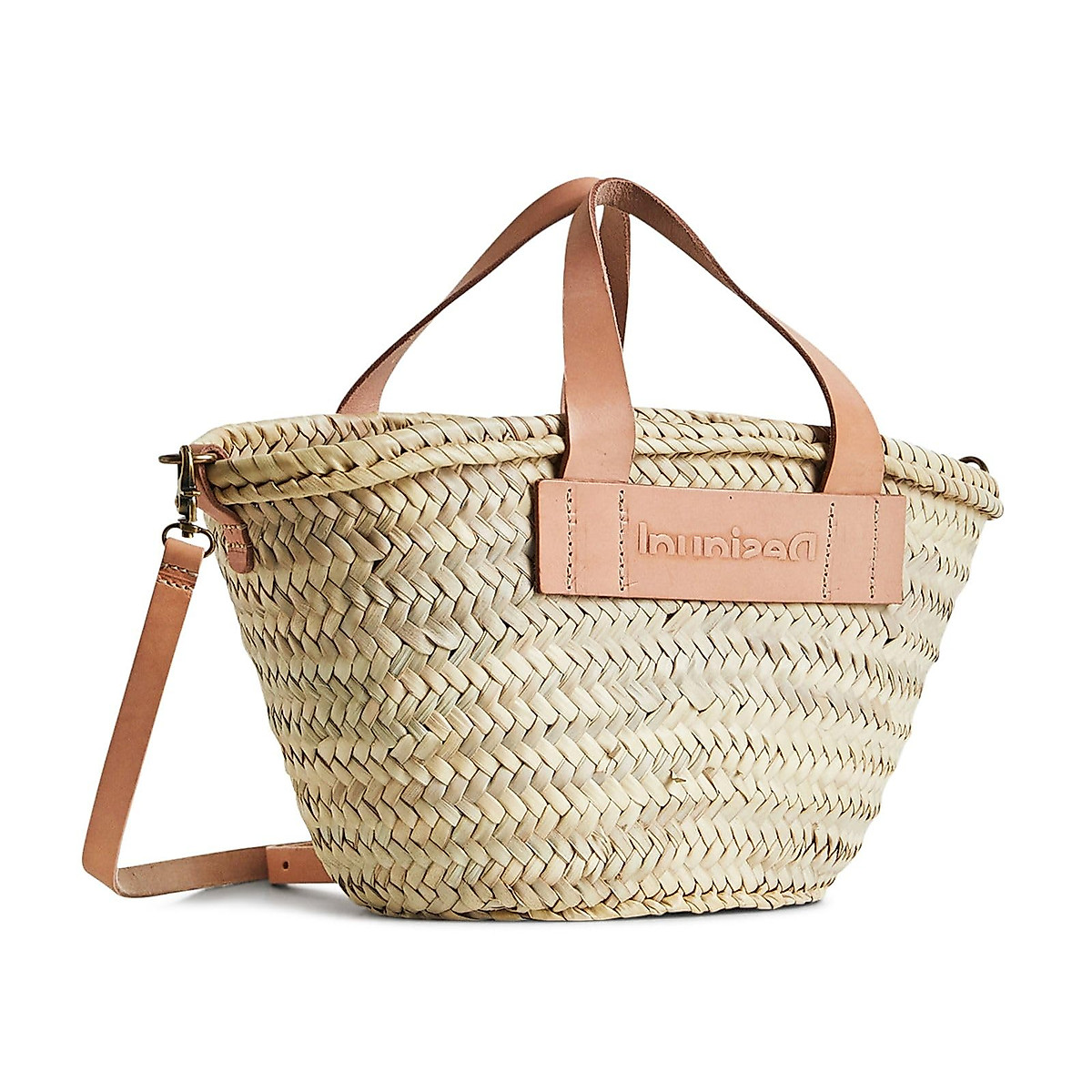 Desigual woMens Casual Hand Bag, White, U US