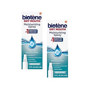 Biotene Moisturizing Mouth Spray, 1.5 fl oz - 2pc