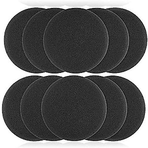 Foam Ear Pad Replacement Cushions, Headphone Earphone Headset Disposable Sponge Covers (60mm - 2.4") 10 Pairs
