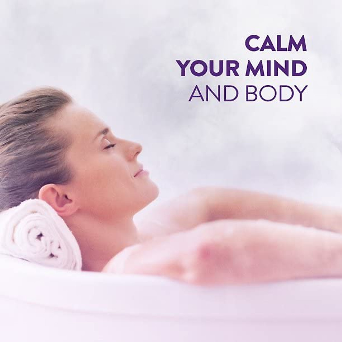 Zzzquil Pure Zzzs Lavender Scented Bath Crystals, Bath Salts with Lavender Essential Oils, 15 oz