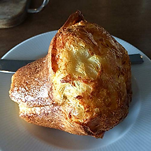 Fox Run Pop-Over Pan, 6 Cup, Grey