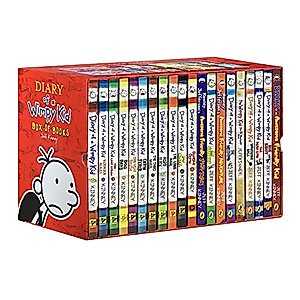 Jeff Kinney Diary of A Wimpy Kid Series Collection 1-21 Books Boxed Set, New Book