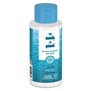 Love Sea Salt & Bergamot Deep Detox Conditioner, Clean Oceans Edition, 13.5 fl oz