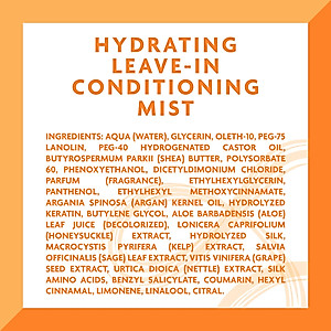Cantu Shea Butter Hydrating Leave-In Conditioning Mist, 8 fl oz