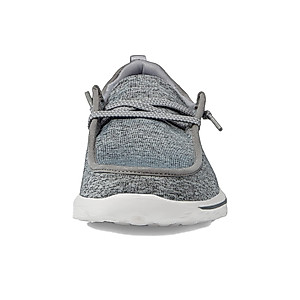 Skechers Women's GO Walk 2-Spring Fun Sneaker, Gray, 8