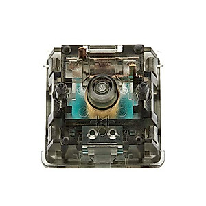 KOSEKY DSL1 Linear Keyboard Switch,Silent,60cN Force,Gold-Plated Spring,Pre Lubed, Linear Keyswitch 5 Pins for Mechanical Gaming Keyboards (90 Packs, Smoky Transparent,Aqua)