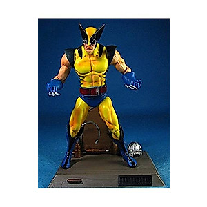 Diamond Select Toys 7-Inch Wolverine Action Figure with Deluxe Weapon X-Base and Display-Ready Packaging with Side Panel Artwork