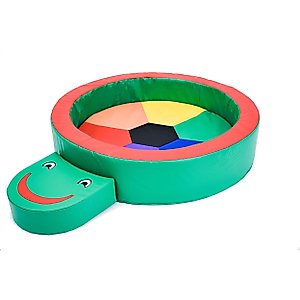 Children's Factory Lollipop Play Yard,Kids Indoor Playground, Rainbow Play Mat for Classrooms, Daycares, Preschools