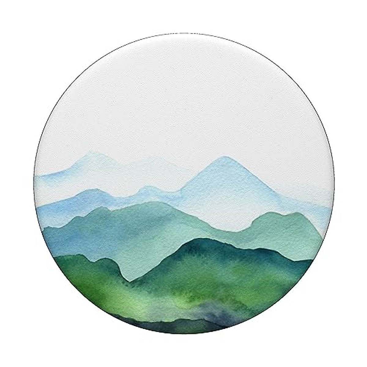 Mountains Watercolor PopSockets Standard PopGrip