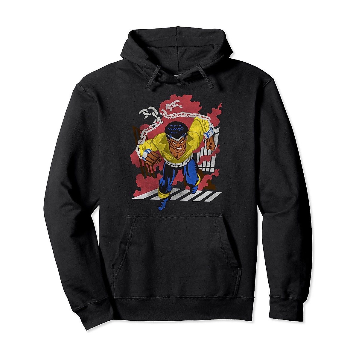 Marvel Luke Cage Power Man Break The Chains Graphic Hoodie Pullover Hoodie