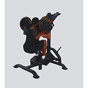 Powertec Fitness Levergym Squat/Calf, Black