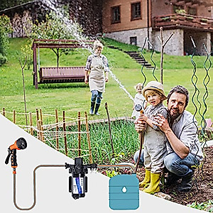 DC HOUSE 33-Series Black 115Volt Water Pressure Pump 3.3GPM 45PSI with Power Plug Self Priming Water Pump Electric 115V AC for High-Flow Moderate-Pressure Booster Agriculture Spraying Transfer