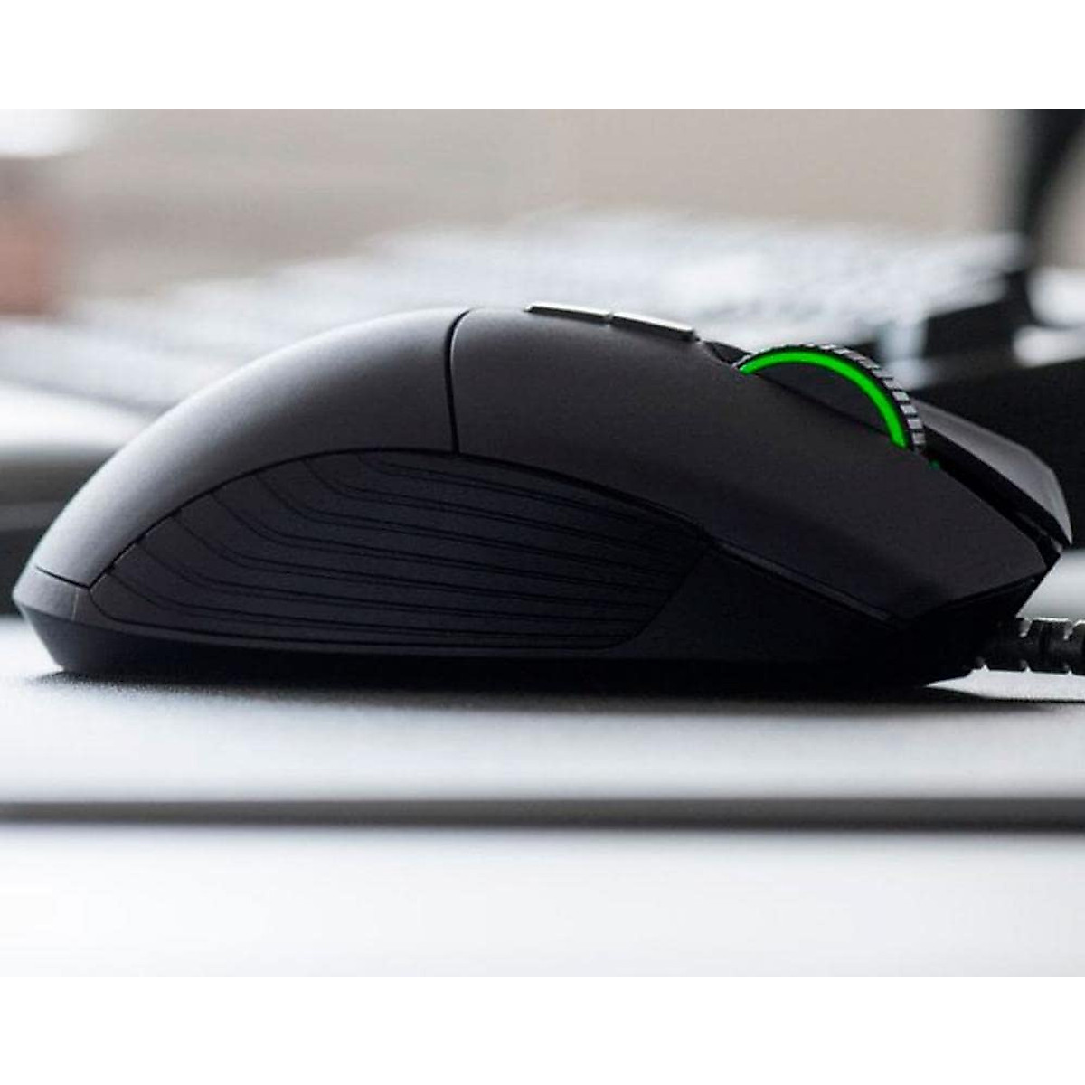 Razer Basilisk Essential Gaming Mouse: 6400 DPI Optical Sensor - Chroma RGB Lighting - 7 Programmable Buttons - Mechanical Switches - Classic Black