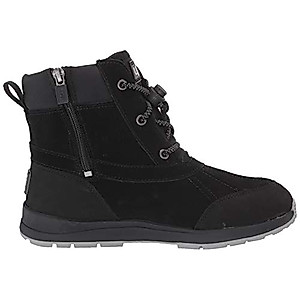 UGG unisex child Turlock Wp Boot, Black, 1 Little Kid US