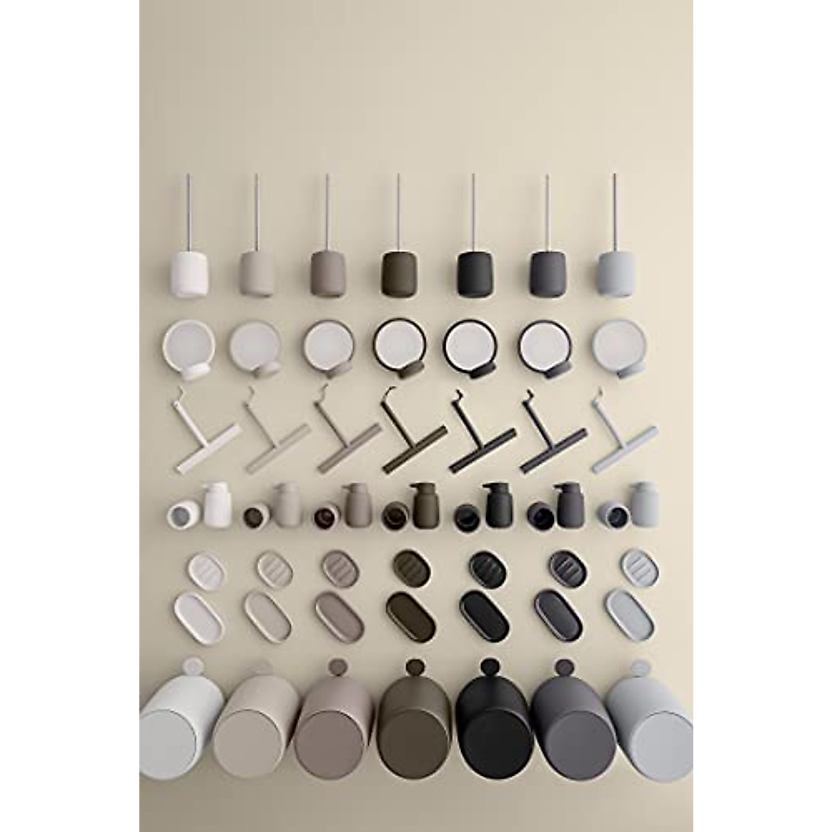 Blomus SONO Pedal Bin Wastebasket 3Liter/0.8 Gallon Moonbeam (Beige) Soft Close