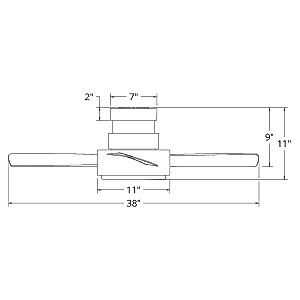 Vox Smart Indoor and Outdoor 5-Blade Flush Mount Ceiling Fan 38in Matte White with 3000K LED Light Kit and Remote Control works with Alexa, Google Assistant, Samsung Things, and iOS or Android App