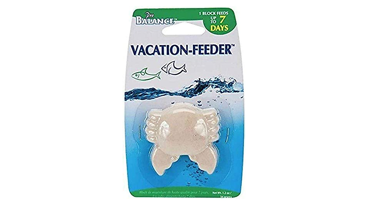 Vacation Feeder Crab Shape - 7 Days Fish Food for Aquariums