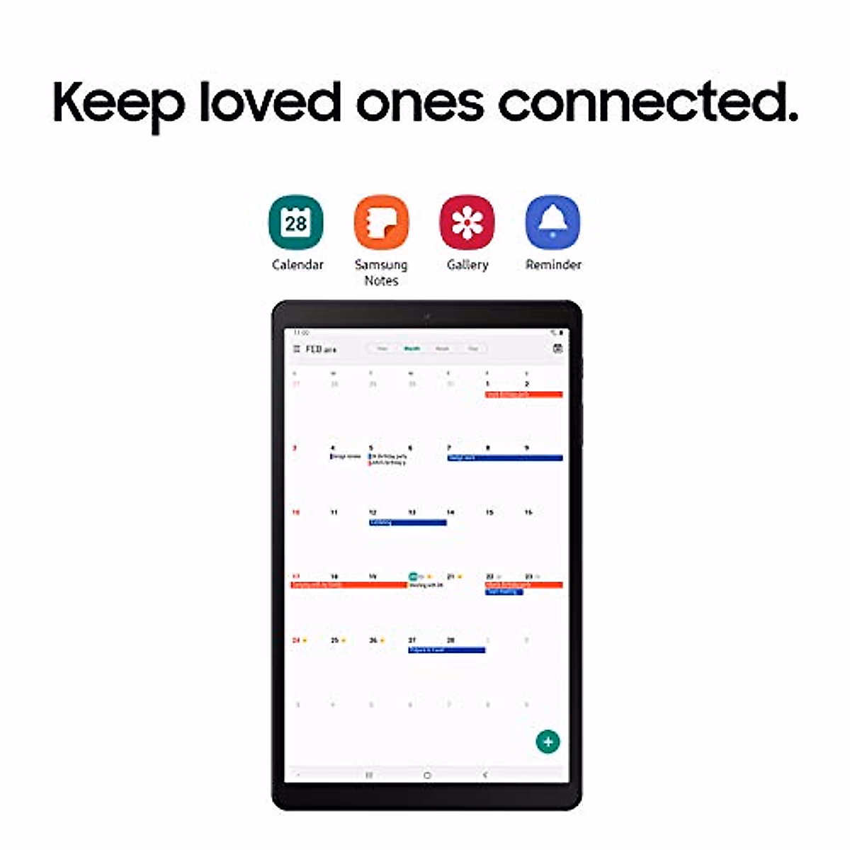 Samsung Galaxy Tab A 10.1 Inch (T510) 32 GB WiFi Tablet Silver (2019), Silver