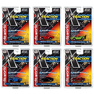 Auto World Xtraction R35 1971 AMC Javelin AMX Red HO Scale Slot Car