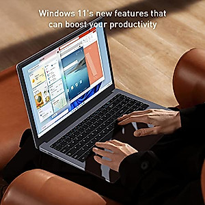ECOHERO Newest Windows 11 Laptop, 6GB DDR4 RAM, 256GB SSD Storage, Intel Celeron J4005 Processor Up to 2.7GHz, 15.6-inch Full HD 1920x1080 Display Laptops Computers, Webcam, WiFi, Bluetooth