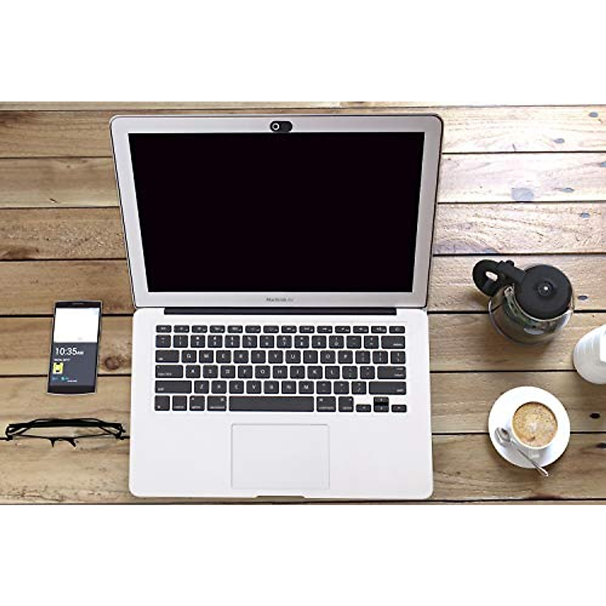 CloudValley Webcam Cover 3 Pack, 0.6mm Ultra-Thin Mini Web Camera Cover silde for Laptops, MacBook Pro, MacBook Air, iMac, iPad Pro, PC, Computer, Camera Privacy Cover [Black]