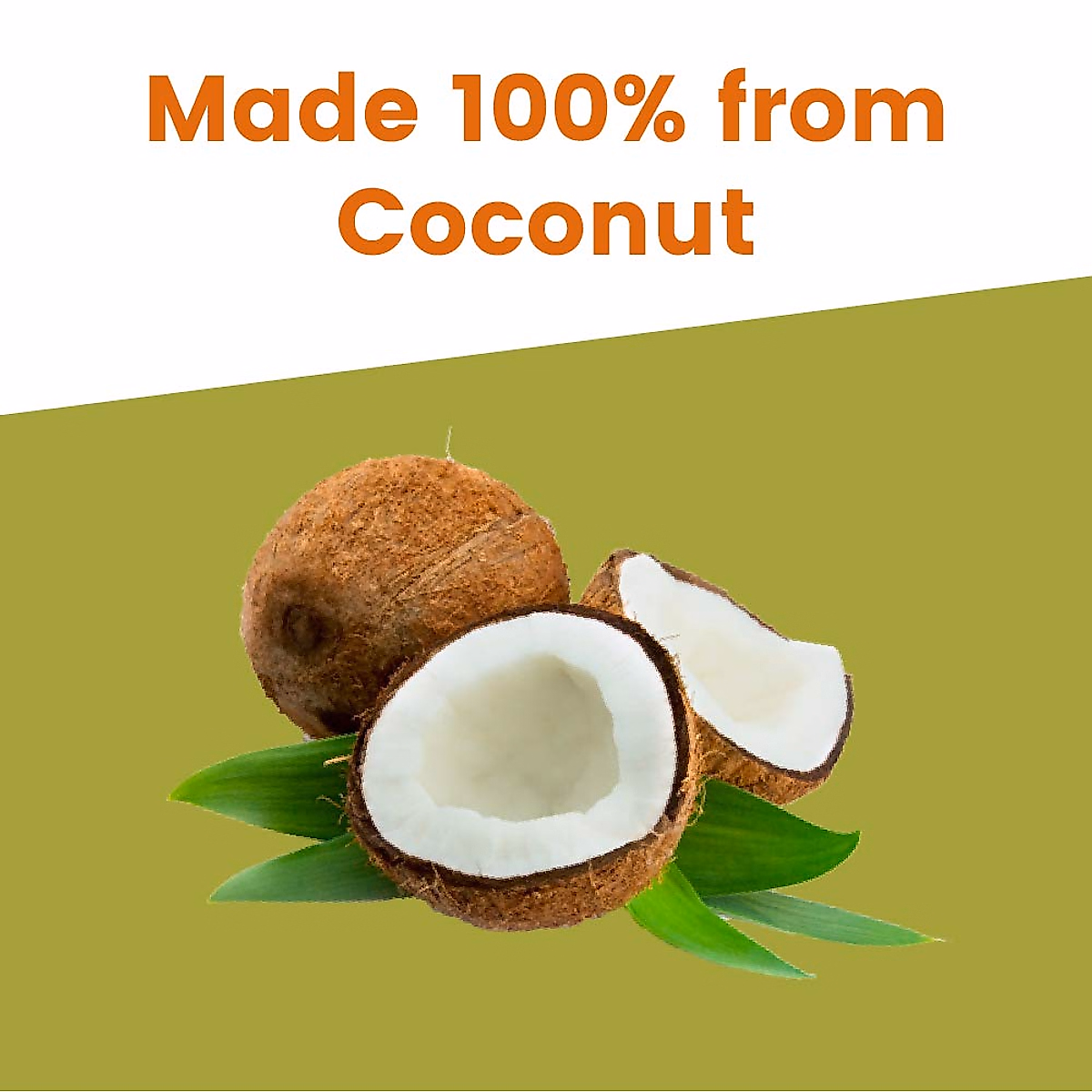 CatSpot Non-Clumping Litter: Coconut Cat Litter, All-Natural, 100% Organic, Biodegradable, Lightweight & Dust-Free (Non-Clumping, 2 Bags)