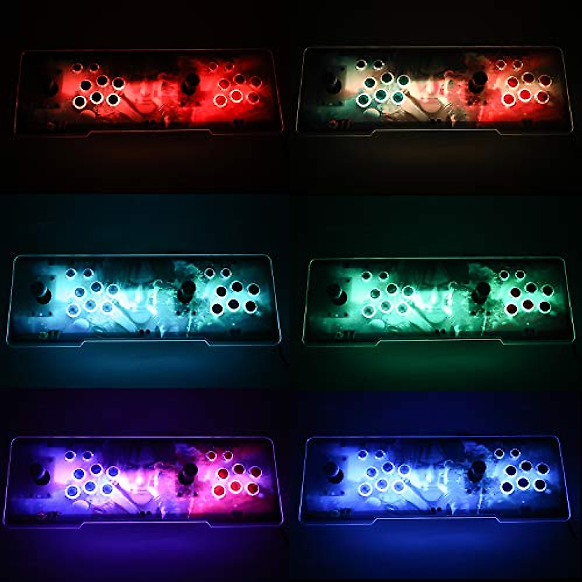 Pandora Treasure 3D Arcade Game Console - 26800 Games Installed, Search Games, Support 3D Games, Add More Games, 1280x720P, Favorite List, 4 Players Online Game, 2 Player Game Controls (Yellow)