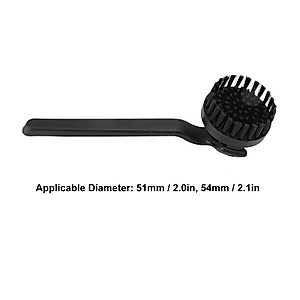 Aqur2020 51mm 54mm Detachable High Pressure Steam Coffee Machine Grouphead Brushush, Household Coffee Cleaner Brush, Coffee Cleaner Brush Coffee Espresso Machine